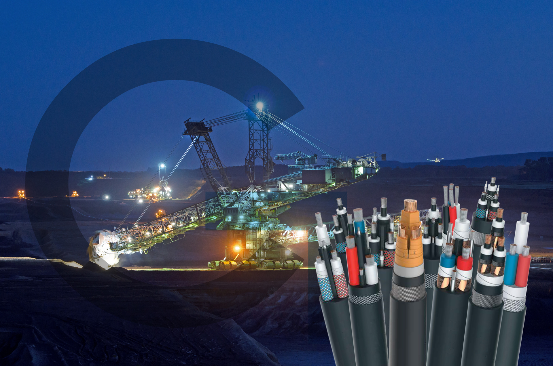 Flexible Mining Rubber and Paper Lead Cables 1.1kV – 33kV – Cable Grid